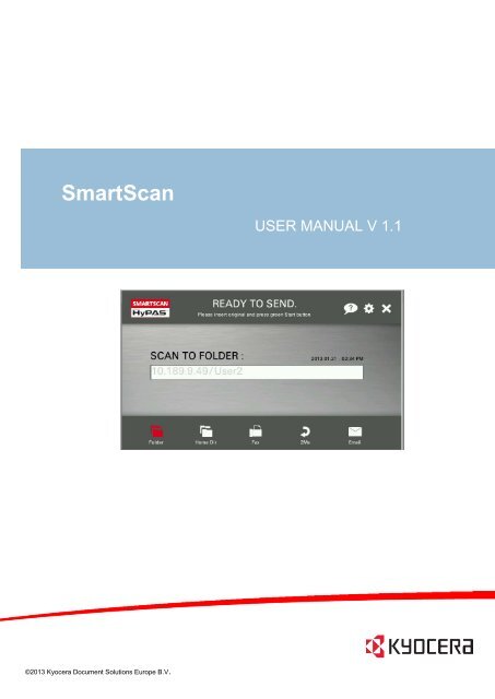 SmartScan - KYOCERA Document Solutions