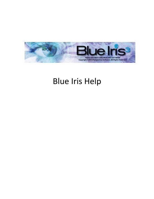 Blue Iris Help File