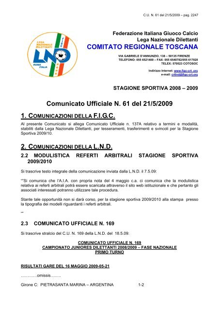 marcatore Precursore negozio figc pistoia comunicati ufficiali Più di ... marcatore Precursore negozio figc pistoia comunicati ufficiali Più di ...