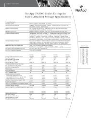 FAS2000 Series Technical Spec