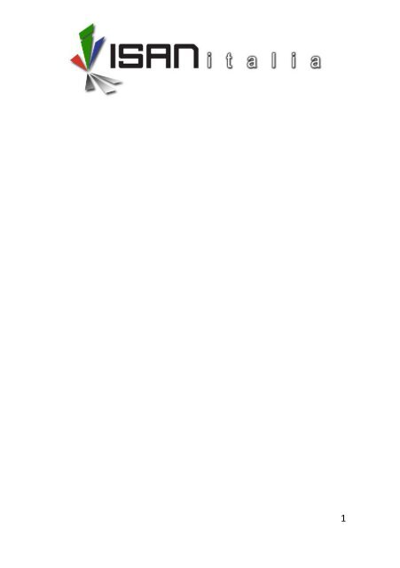 Untitled - Isan Italia - ISAN (International Standard Audiovisual ...