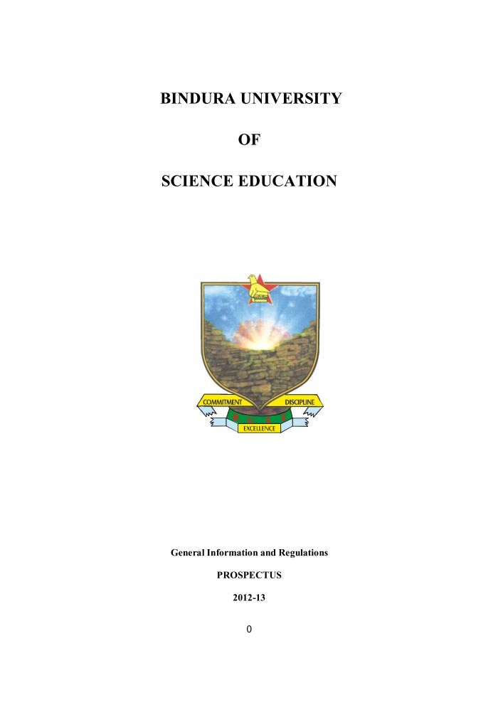 Bindura University Logo