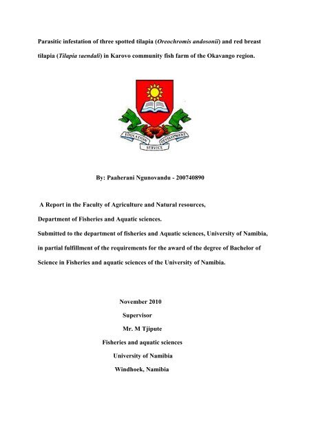 View/Open - Digital Collections Home - University of Namibia