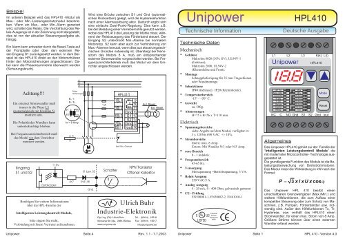 D:\Unipower\Dokumentationen\Datenblätter\Module\HPL 410 ...