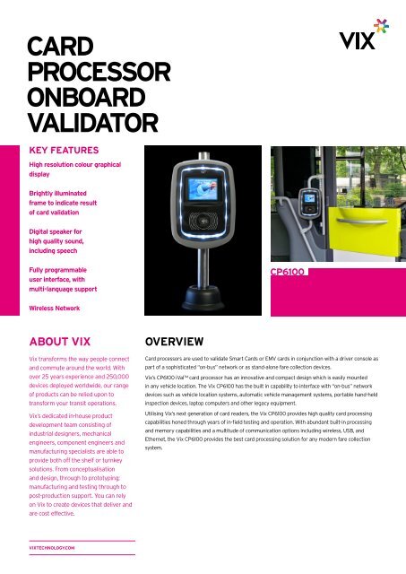 CARD PROCESSOR ONBOARD VALIDATOR - Vixquestek.co.za