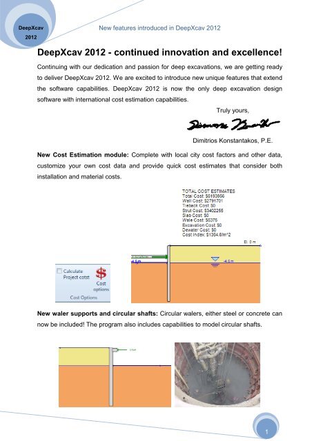 DeepXcav 2012 - Deep Excavation LLC