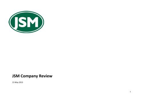 JSM Company Review