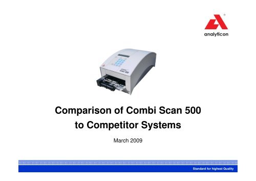 Combi Scan 500 - Blooming Impex