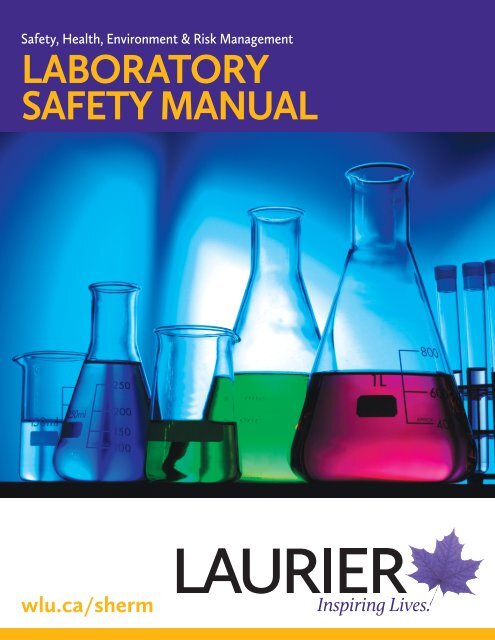 LABORATORY SAFETY MANUAL - Wilfrid Laurier University