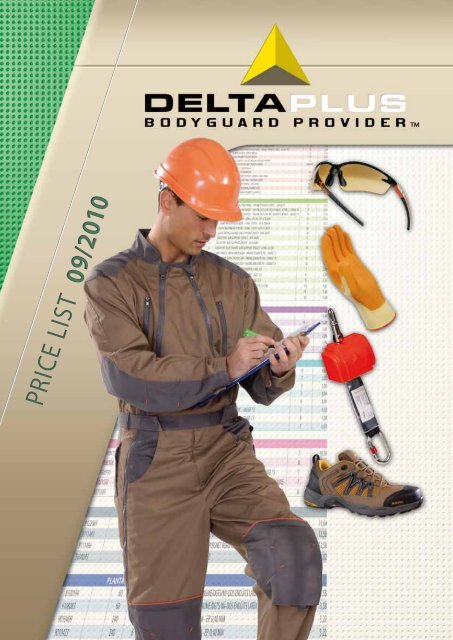 price list 09/2010 price list 09/2010 - Delta Plus