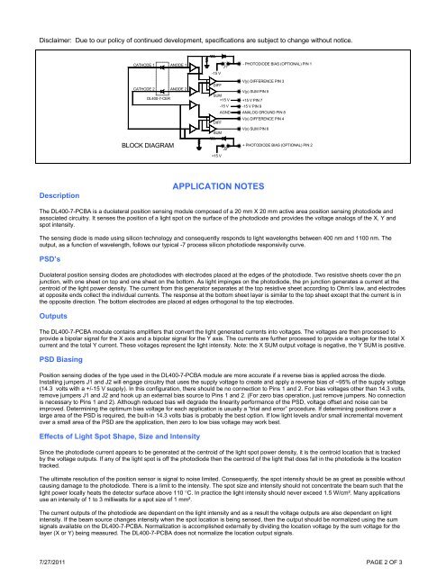 Disclaimer: Due to our po