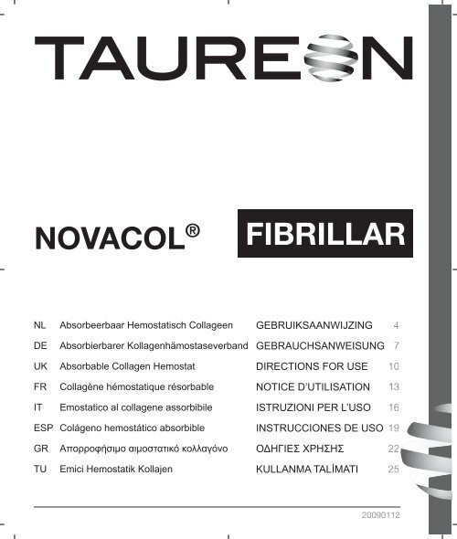 novacol® fibrillar - Taureon