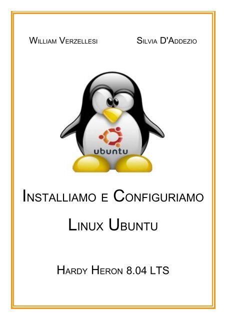Installare e configurare Ubuntu