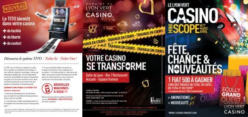 Découvrez le système TITO : Ticket In - Ticket Out