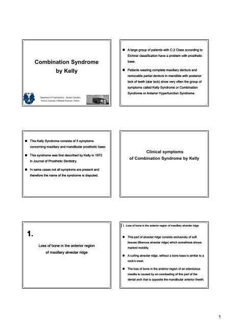 Combination Syndrome by Kelly