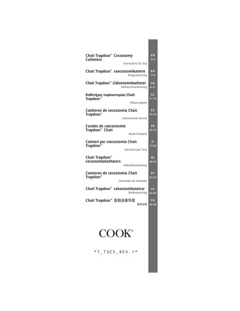 *T_TDCS_REV.1* Chait Trapdoor™ Cecostomy ... - Cook Medical