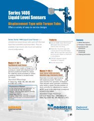 Series 1005E Electric Liquid Level Switch - Norriseal