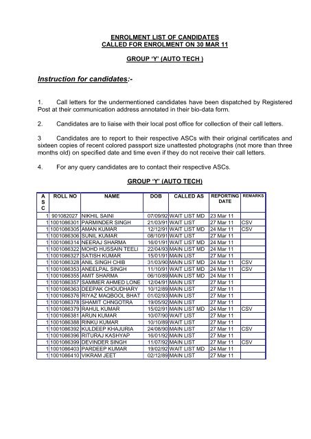 Auto Tech - Indian Airforce