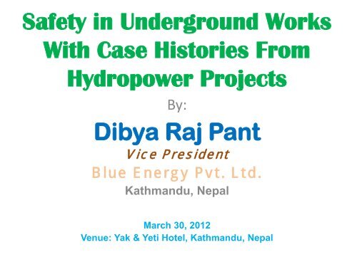 Tunneling Challenges in Parbati Hydroelectric Project, Dist. Kullu, H.P.