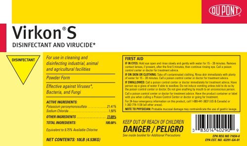 View Product Label - KellySolutions.com