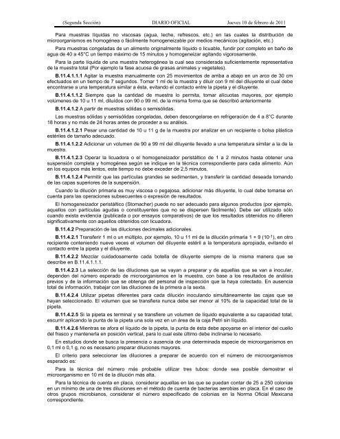 (Segunda Sección) DIARIO