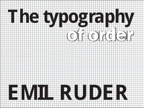 emil ruder presentation