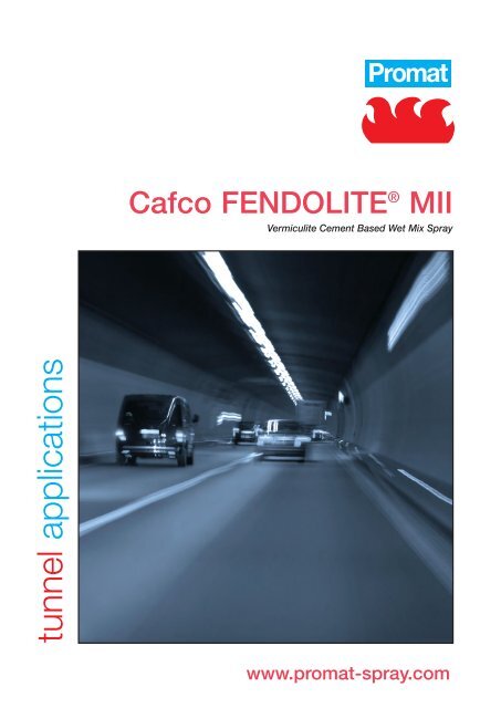 Cafco FENDOLITE MII - Promat Spray