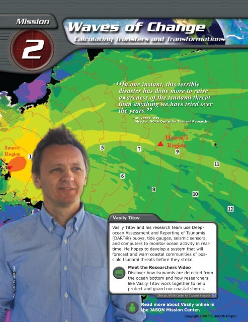 Energy Transfers and Transformations - The Jason Project