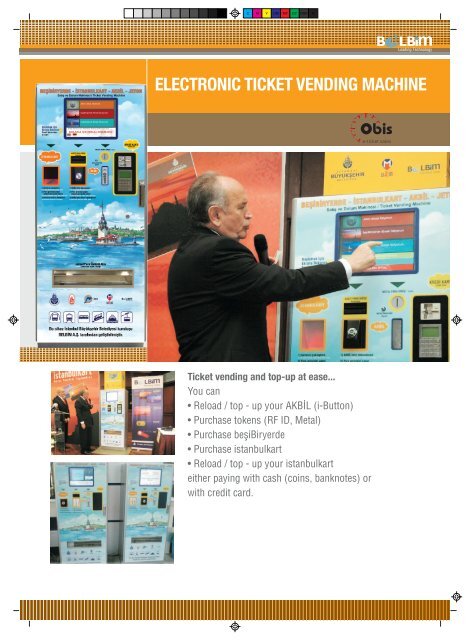 ELECTRONIC TICKET VENDING MACHINE