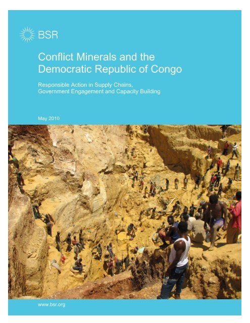 Conflict Minerals and the Democratic Republic of Congo - BSR