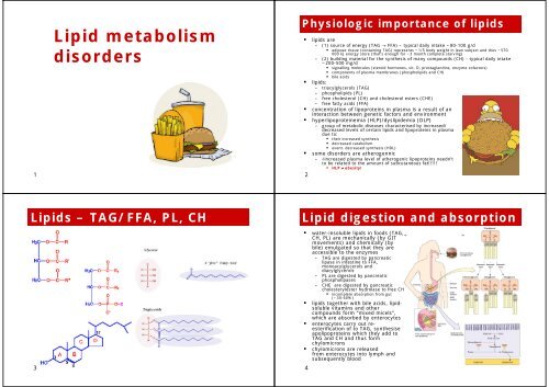 Lipid metabolism disorders
