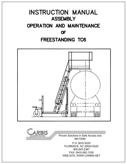 TC6 Freestanding - Carbis Incorporated