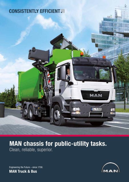 MAN chassis for public-utility tasks. - MAN Truck & Bus