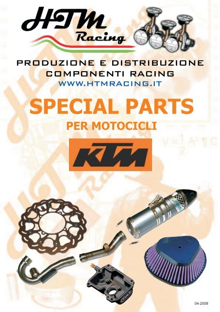 HTM Racing - Ktm special parts 04-08 - Htmracing.it
