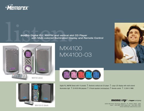 MX4100 MX4100-03 - TriStar Distributing