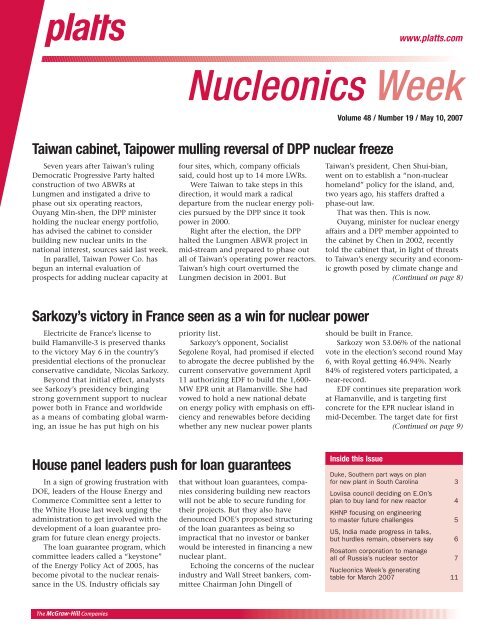 Nucleonics Week