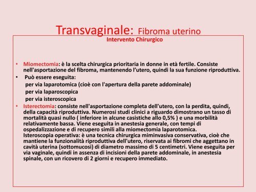 Transvaginale: Fibroma ut