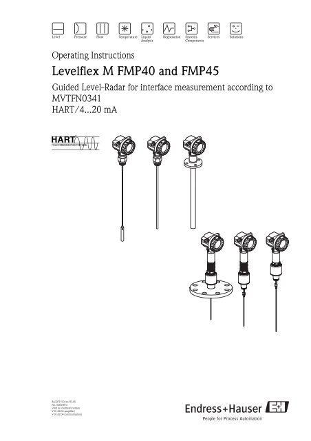 Levelflex M FMP40 and FMP45