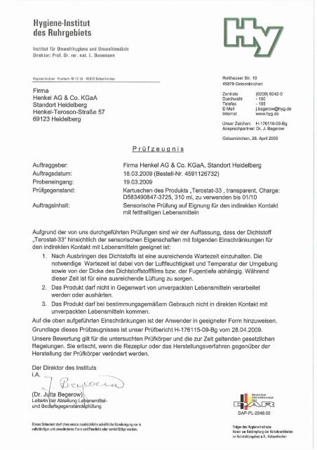 Hygiene-Institut des Ruhrgebiets - Henkel