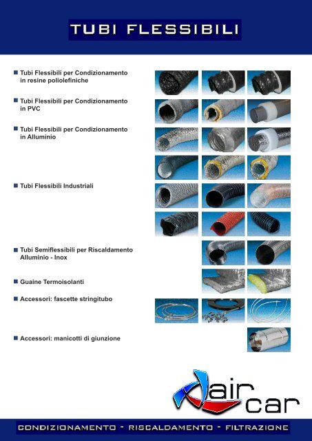 Riscaldamento e raffreddamento 3 m tubo flessibile in alluminio Tubo di ...