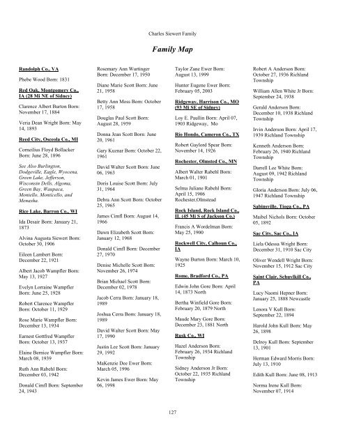 Parkersburg, Wood Co., WV