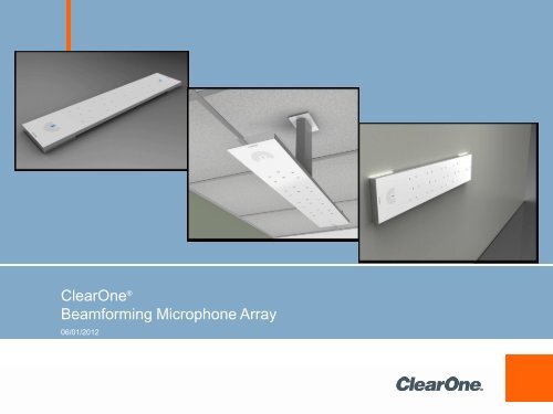 ClearOne® Beamforming Microphone Array