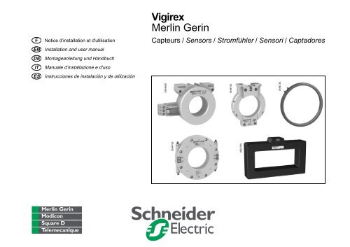 Vigirex Merlin Gerin - Schneider Electric