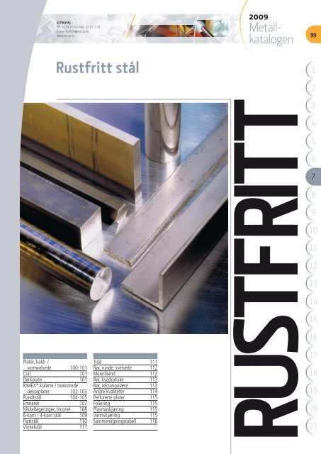 Rustfritt stål - Astrup AS