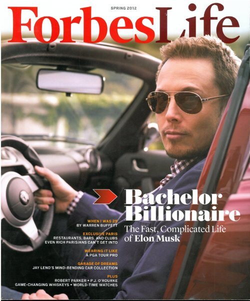 Forbes Life – Spring 2012 - Le Royal Monceau