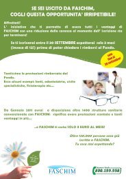 Opuscolo informativo - Faschim