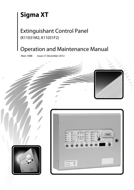 Extinguishant Control Panel - Kentec Electronics Ltd