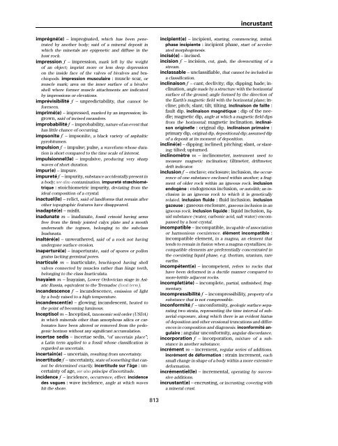 Sample Dictionary Page