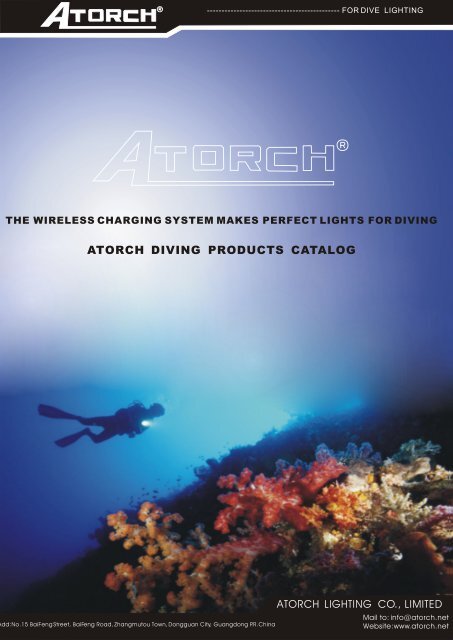 ATORCH DIVING PRODUCTS CATALOG - Atorch.net