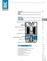 55 Series Catalog Pages - MAC Valves